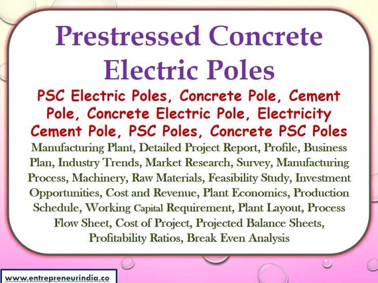PSC Electric Poles: Pre-Stressed Concrete Pole Manufacturing