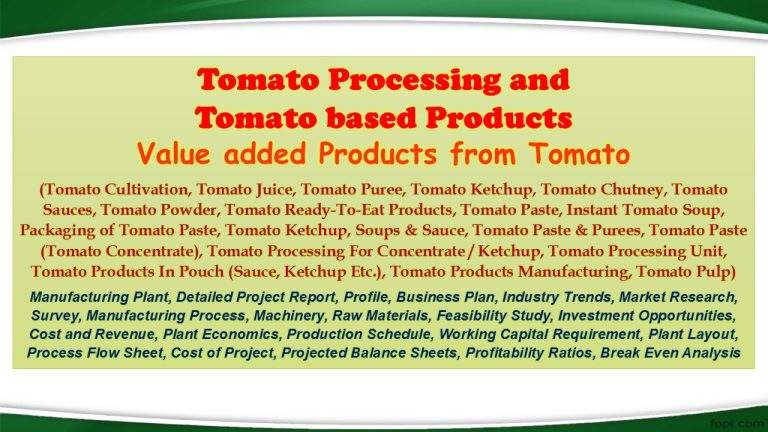 Tomato Processing & Value-Added Products: Business Guide