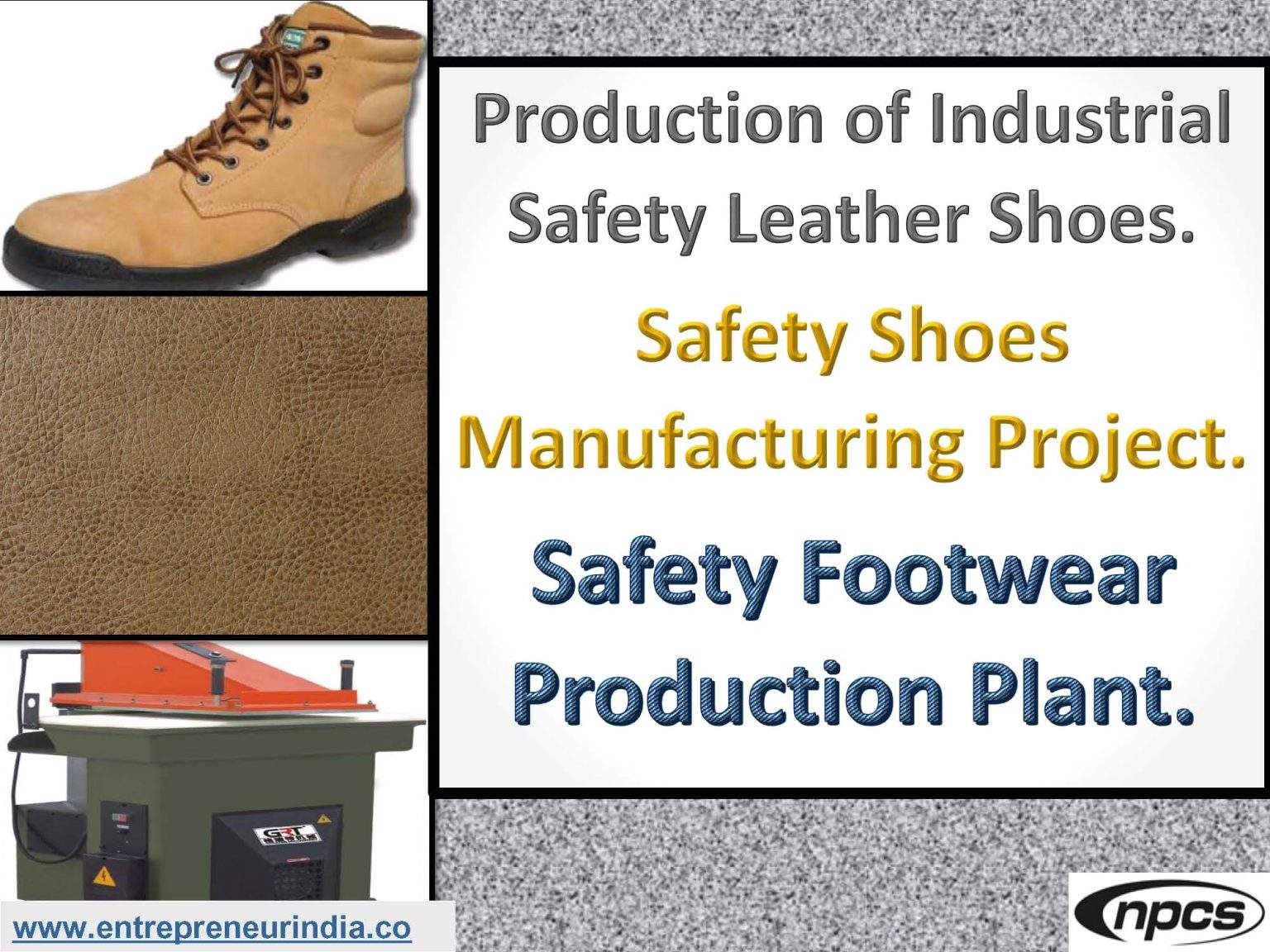 Production of Industrial Safety Leather Shoes. Safety Shoes ...