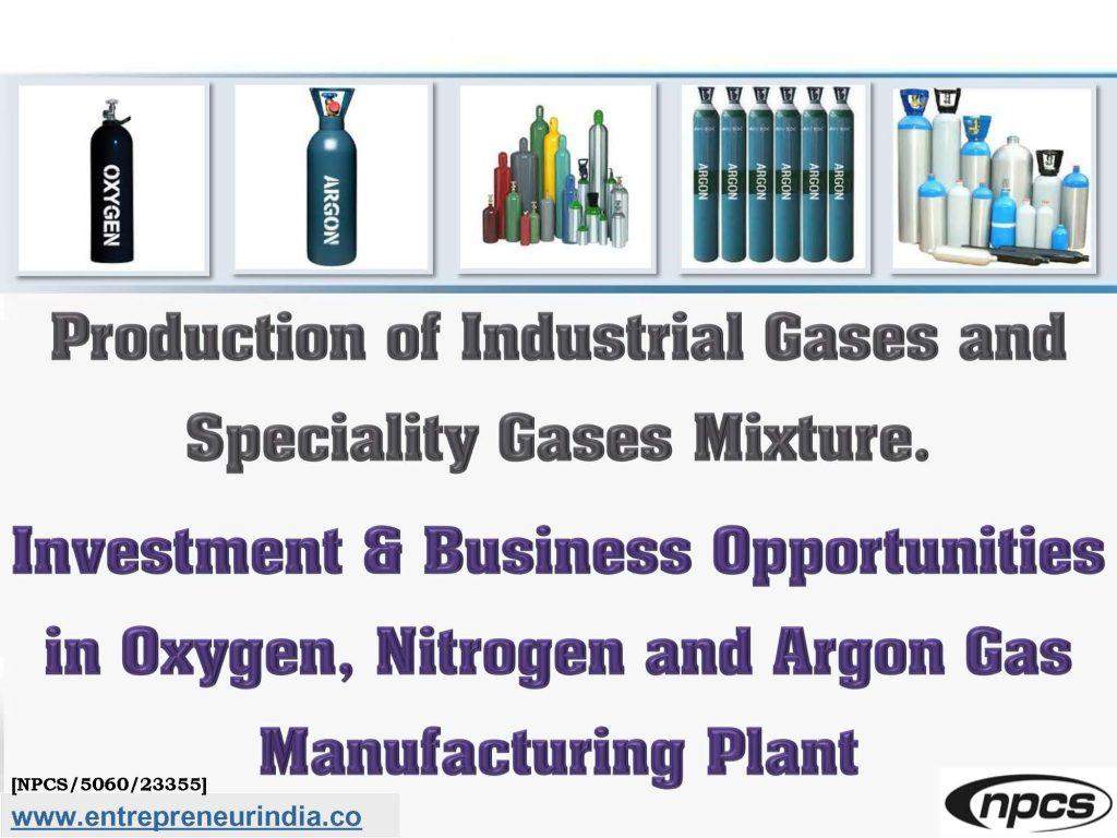 Industrial Gases and Specialty Gases Mixture Plant Setup
