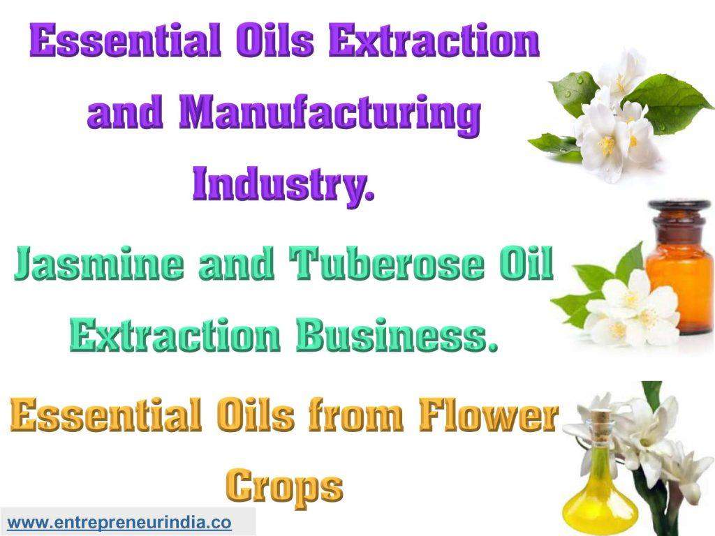 Essential Oils Extraction and Manufacturing Industry - Niir Project ...