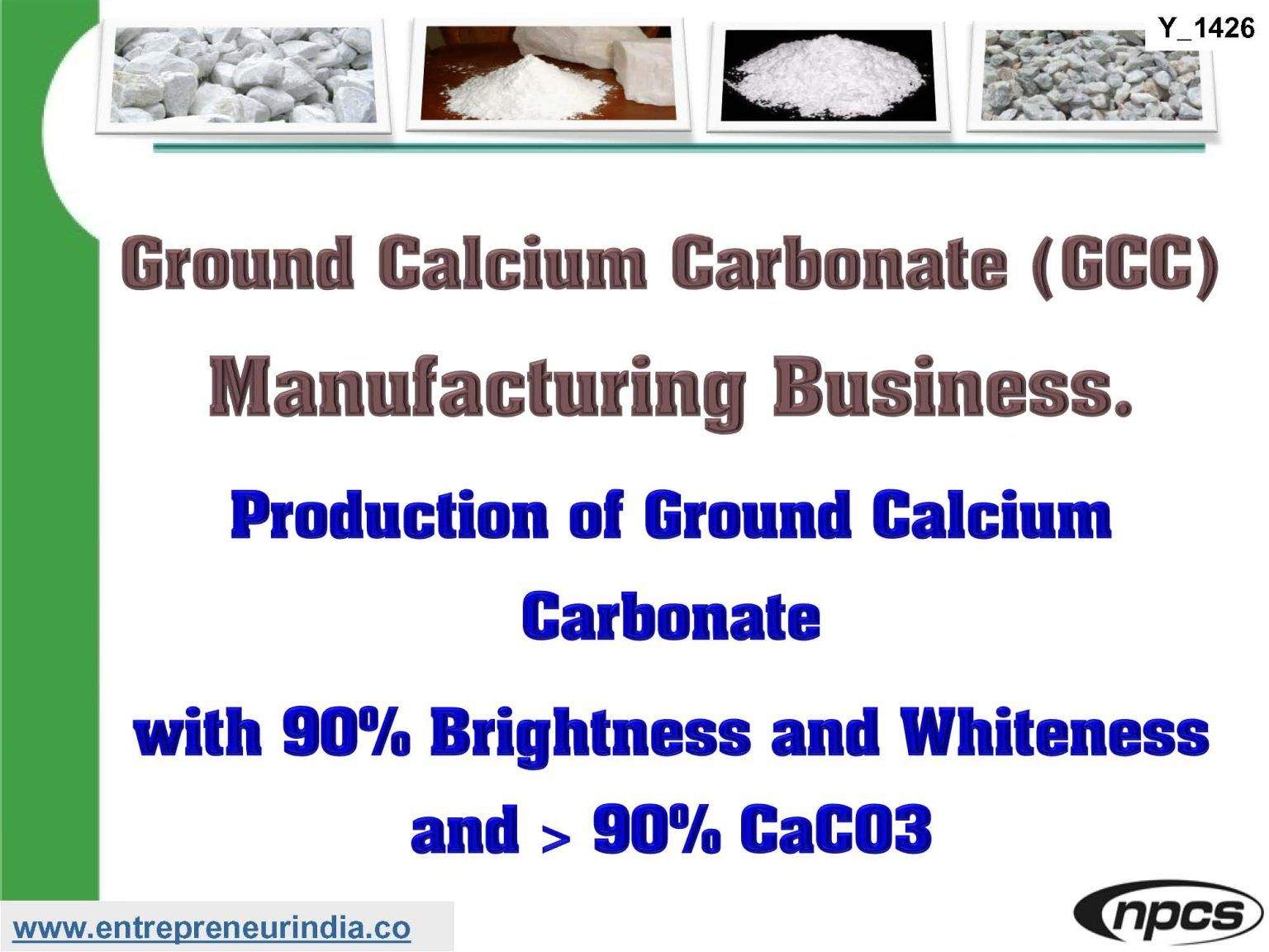 Ground Calcium Carbonate Manufacturing: Full Process
