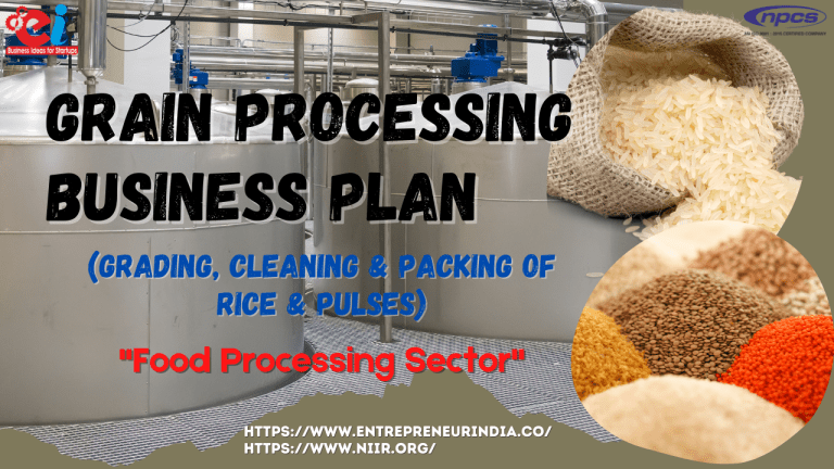 Grain Processing Business Plan (Grading, Cleaning & Packing of Rice ...